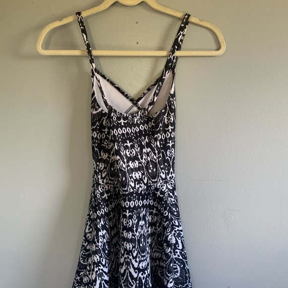 Abercrombie & Fitch | Dresses | Cross Back Strap Skater Dress | Poshmark